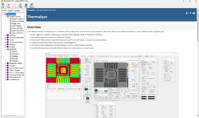 Thermalyze Image Analysis Software | Optotherm